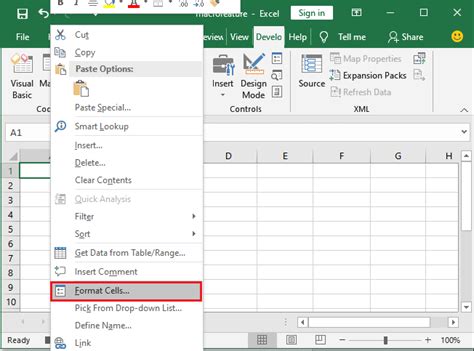 How To Record A Macro In Excel Automation Free Online Tutorial Library