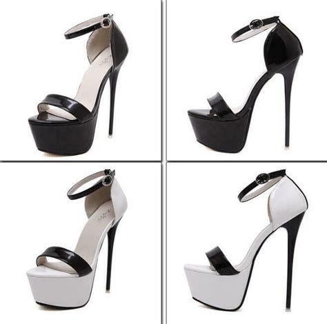 Sexy Womens Strappy Platform Peep Toe Stiletto Sandals High Stiletto Heel Shoes Ebay