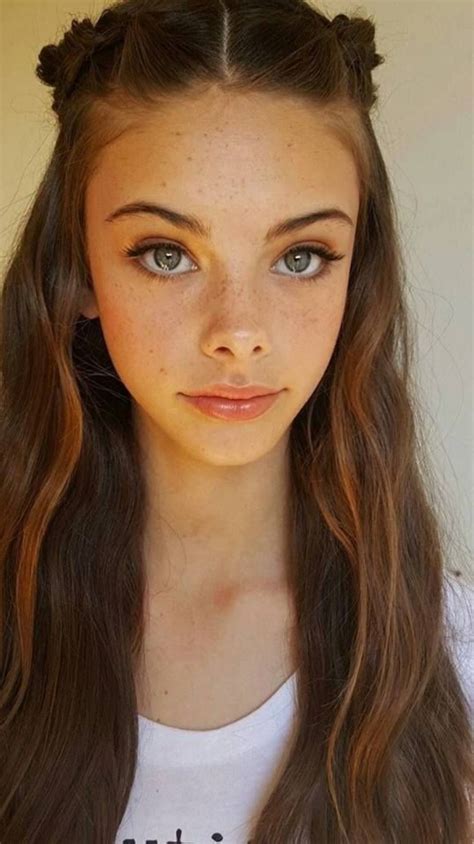 Meika Woollard Light Brown Hair Brown Hair Blue Eyes Brown Hair And Freckles