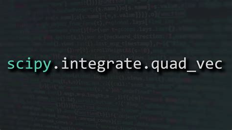 compute 1 million integrals at the same time in python youtube