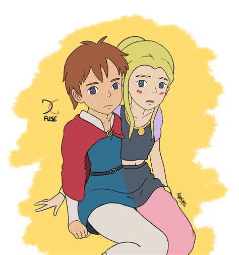 Ni No Kuni Oliver X Esther Fuse Spell By Probablyaquilaas On Deviantart