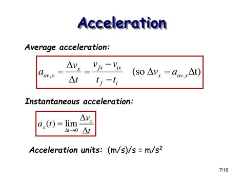 velocity and acceleration graphical interptition