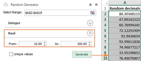 rand and randbetween functions to generate random numbers in excel 2023