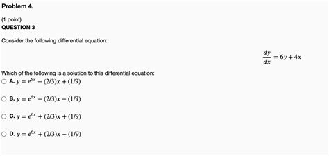 solved problem 4 1 point question 3 consider the