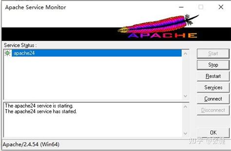 windows下安装及配置apache服务器 知乎