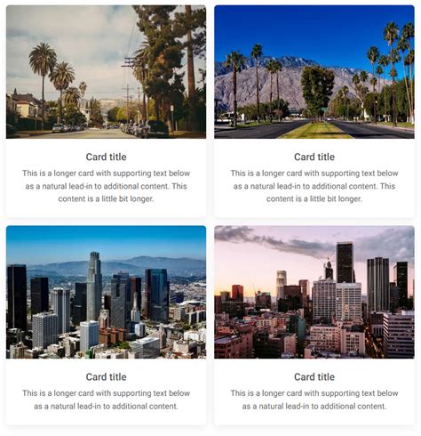 GitHub Mdbootstrap Bootstrap Card Columns Responsive Card Columns