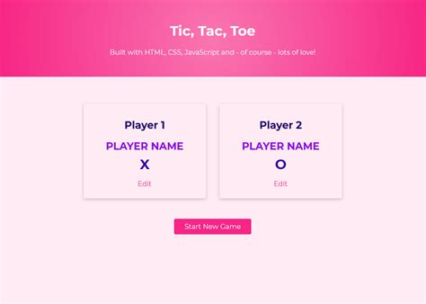 github goncanegis js tic tac toe a playable tic tac toe game made with html css and