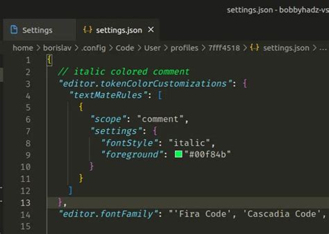 How To Change The Color Of Comments In Visual Studio Code Bobbyhadz