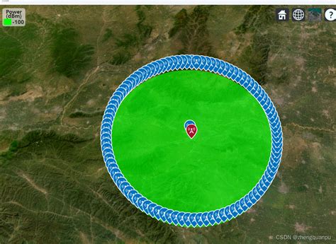 利用matab进行覆盖计算 战术计算——轨迹绘制 visualize viewsheds and coverage maps using terrain 剋求面积和等高线图 计算