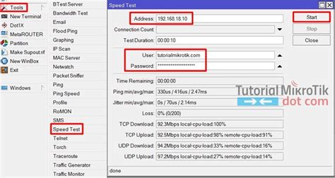 Beginilah Cara Speed Test Di Mikrotik Paling Gampang Tutorial