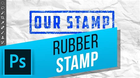 How To Make A Rubber Stamp Effect In Photoshop YouTube