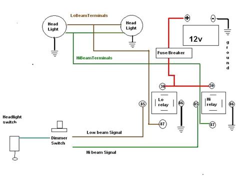 Wiring Relays For Headlights