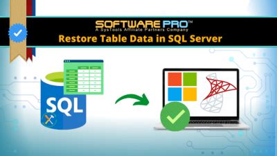How To Restore Table Data In SQL Server Simply Explained