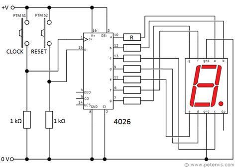 Digital Counter Circuit Diagram Wiring Digital And Schematic