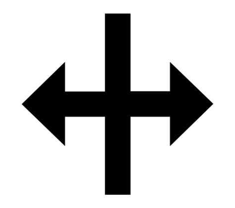 Resie Links Rechts Cursor Gebruikersinterface En Gebaren Iconen