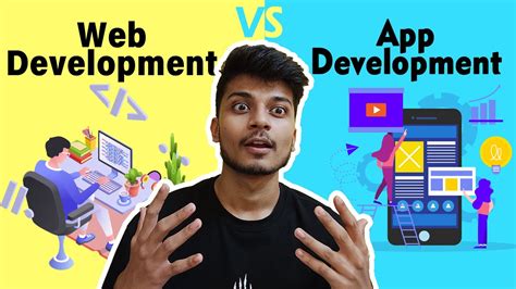 web development vs app development key differences explained youtube