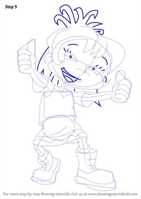 Learn How To Draw Kimi Finster From All Grown Up All Grown Up Step