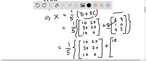 solved matrix equations solve the matrix equation for the unknown matrix x or explain why no