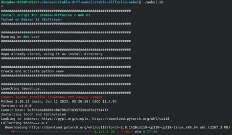 Installer Stable Diffusion WebUI En Local Sur Ubuntu Debian