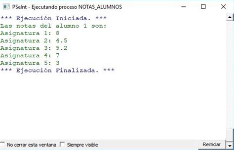 algoritmos en pseudocódigo con pseint lo más básico