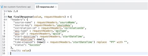 Create Custom DataWeave Functions In Mule 4