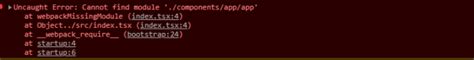 reactjs cannot find module error react typescript webpack stack overflow