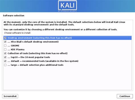 guide to install kali linux posetke