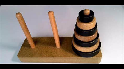 tower of hanoi recursive solution youtube