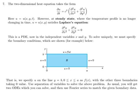 solved consider steady state two dimensional heat che