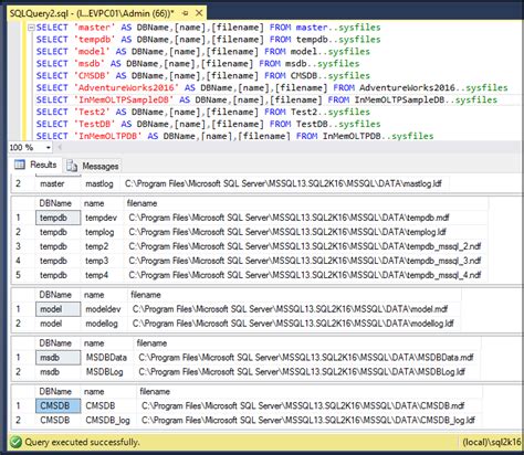 execute sql statements using the new script activity