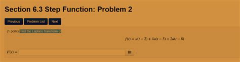 solved section 6 3 step function problem 2 previous problem