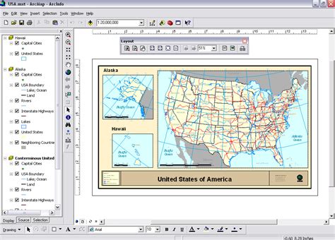Arcmap View Layout
