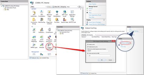 C Setting Up IIS Output Caching Programatically Stack Overflow