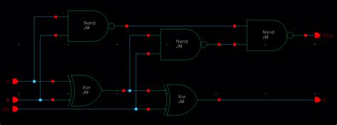 Circuit Of Xor Gate Using Nand Wiring View And Schematics Diagram
