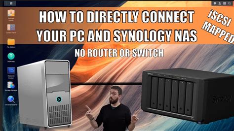 Synology NAS How To Connect Directly Without A Switch Or Router Using