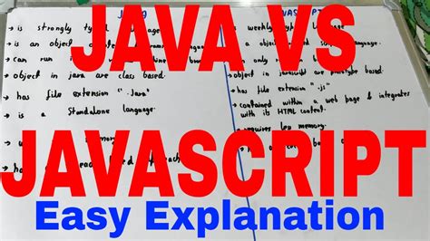 java vs javascript difference between java and javascript java and javascript difference youtube