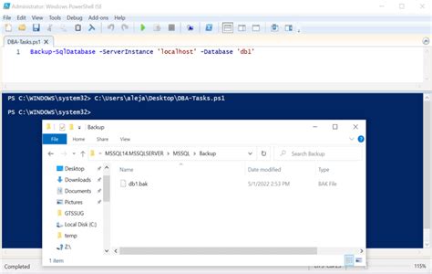 PowerShell Script For SQL Server Instance Details Create Backup Jobs