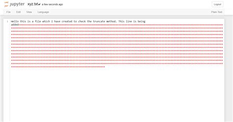 how to use python truncate to resize files python pool