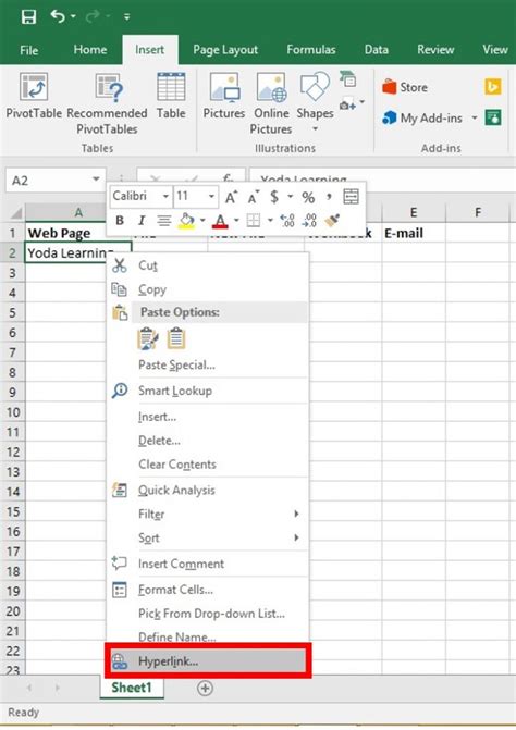 [excel tricks] create hyperlink in excel hyperlink function in excel