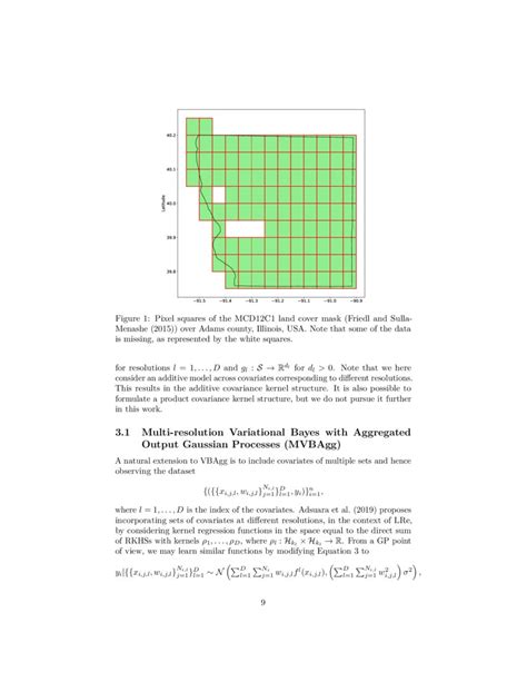 multi resolution spatial regression for aggregated data with an application to crop yield