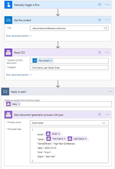 parse csv files in power automate flow and bulk generate html and pdf hot sex picture