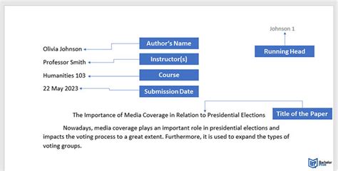 MLA Title Page How To Format It Examples