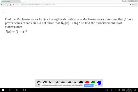 solved find the maclaurin series for f x using the definition of a maclaurin series [ assume