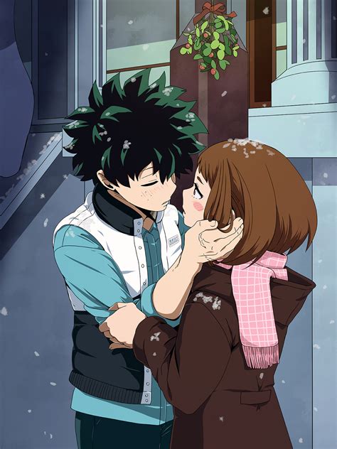Midoriya Izuku Izuku Midoriya Uraraka Ochako Boku No Hero