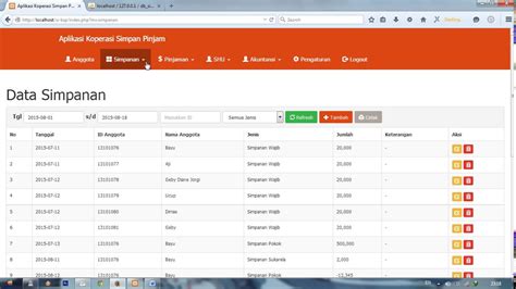 Cara Membuat Aplikasi Koperasi Simpan Pinjam Dengan Excel Dadsc