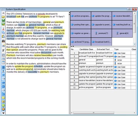 textual analysis use case modeling uml case tool