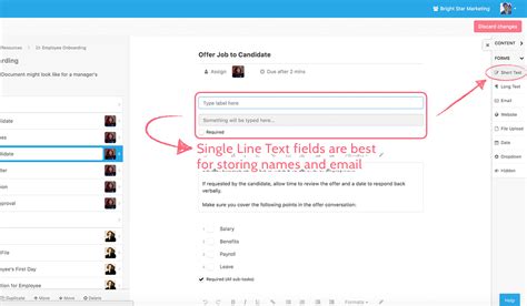 How To Use Form Fields Process Street Help