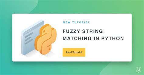 datacamp on twitter new tutorial fuzzy string matching in python in this tutorial you will