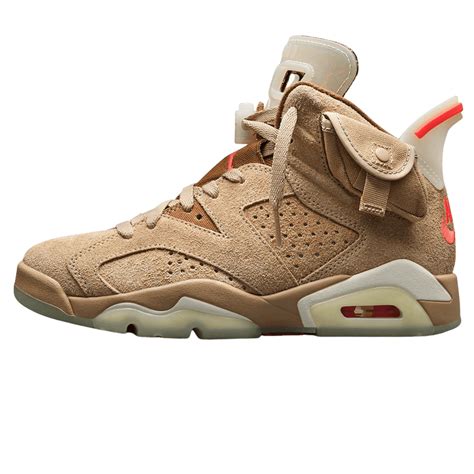 Travis Scott X Air Jordan 6 Retro British Khaki — Kick Game