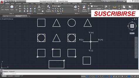 Tutorial AutoCAD 01 Introducción YouTube